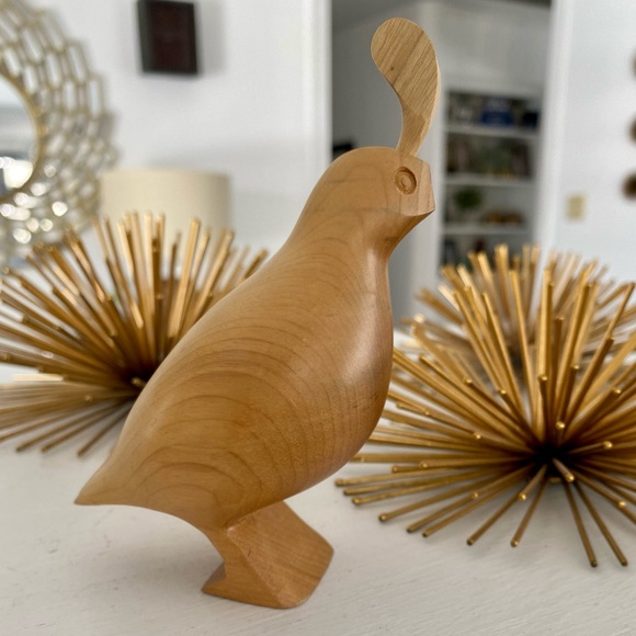 Accents | The House Of Myrtlewood Vintage Wood Carved Bird | Poshmark